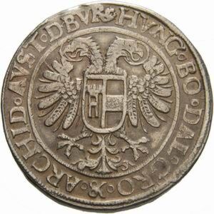 Coin: 2 Thaler (Three Emperors) (Bohemia) (1576~1611 - 21st King Rudolf ...