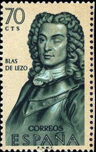 Stamp: Blas de Lezo (Spain(Explorers and Colonizers of America (II)) Mi ...
