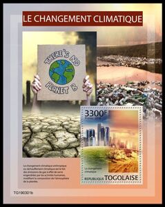 Stamp: Climate Change (Togo(Climate Change) Mi:TG BL1796,Yt:TG BF1610 ...
