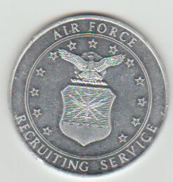 Token: Air Force Recruiting Service (United States of America ...