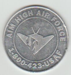 Token: Air Force Recruiting Service (United States of America ...