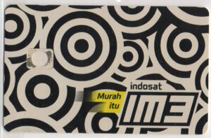 Phonecard: GSM Card IM3 no chip (Test, Proof, Sample & Expo Cards ...