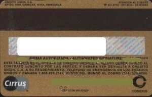Bank Card: BancUnion - 50 Aniversario (Banc Union, VenezuelaCol:VE-MC ...