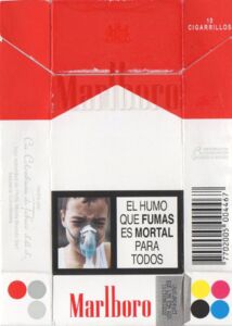 Cigarette Pack: Marlboro red (ColombiaCol:CO-CT-0055
