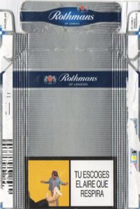 Cigarette Pack: Rothmans (Colombia) Col:CO-CT-0056