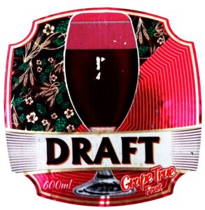 Drink Label: Draft Grape True Fruit (Cosmos Ind. e Com. de Bebidas Ltda ...