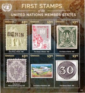 Stamp: First Postage Stamps of the United Nation States (Grenada(First ...
