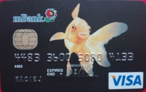 Bank Card: Goldfish (BRE Bank SA/MultiBank/mBank, PolandCol:PL-VI-0060.03