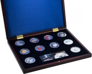 Coin: 5 Dollars (Saturn) (Cook Islands) (2009 - Year of Astronomy) WCC ...