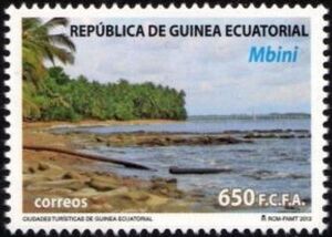 Stamp: Mbini (Equatorial Guinea(Turistic cities of Ecuatorial Guinea ...
