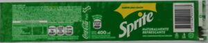 Etiqueta de bebida: Sprite (Coca-Cola Peru, PerúCol:PE-SODA-000073