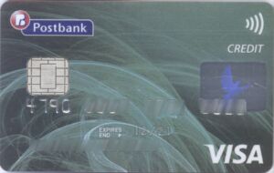 Bank Card: Postbank Visa Credit - 12/17/002 (Postbank, BulgariaCol:BG ...