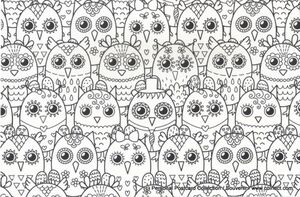 Postcard: Coloring Postcard (Netherlands(- Creative colouring vor ...