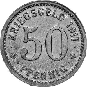 Coin: 50 Pfennig (Germany, Empire) (Menden Notgeld) Wal:f328.3