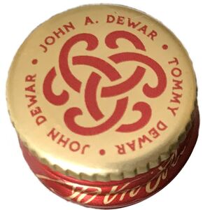 Bottle Cap: Dewar's White Label (John Dewar & Sons Ltd, ScotlandCol:WH ...