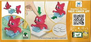 Meal Toy: Fox (Kinder Surprise, Europe(Kinder - Mixart - Animal press ...