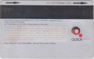 Bank Card: BAWAG P.S.K. Maestro (Bawag P.S.K., AustriaCol:AT-MS-0042