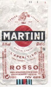Drink Label: Martini (Bacardi-Martini Portugal Lda, PortugalCol:PT-APE ...
