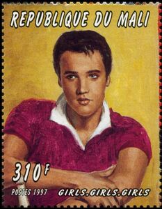 Stamp: Elvis Presley (Mali(20th Anniversary of the death of Elvis ...