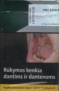 Cigarette Pack: Kent Surround (LithuaniaCol:LT-CT-0002