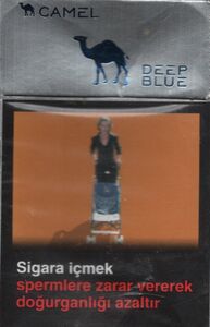 Cigarette Pack: Camel Deep Blue (Türkiye (Turkey)Col:TR-CT-0039