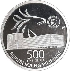 Moeda: 500 Piso (70 Years of Central Banking Philippines) (Filipinas ...