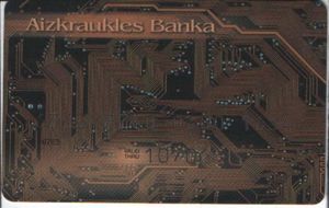 Tarjeta de Banco: Aizkraukles Banka (Aizkraukles Banka Latvija / AB.LV ...