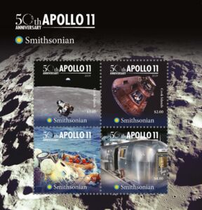 Stamp Moon Landing 50th Anniversary 2019 Cook Islands Moon Landing