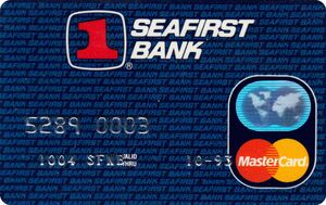 Bank Card: SeaFirst Bank MasterCard (Seattle - First National Bank ...