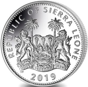 Coin: 1 Dollar (The Big Five - Leopard) (Sierra Leone(1964~Today ...