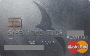 Bank Card: MasterCard Platinum (Binbank, RussiaCol:RU-MC-0253.03