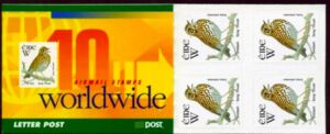 Stamp: Booklet pane (Ireland(Bird Definitives 2001) Mi:IE 1376HB,Sn:IE ...