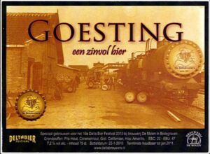 Etiqueta de bebida: Goesting (Brouwerij de Molen, Países BajosCol:NL ...
