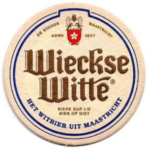 Beer Coaster: Wieckse Witte (Heineken, NetherlandsCol:NL-000840