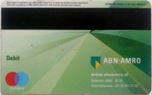 Bank Card: ABN-AMRO Betaalpas (ABN-AMRO Bank, NetherlandsCol:NL-MS-0022.05