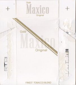 Cigarette Pack: Maxico gold (United Arab EmiratesCol:AE-CT-0027 🚬