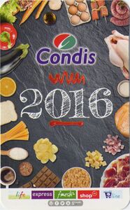Pocket Calendar: Condis (Spain(Advertising) Col:ESP-2016-Adv-015