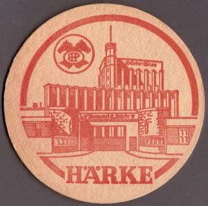 Sous-bock de bière: Härke (Privatbrauerei Härke GmbH & Co. KG ...