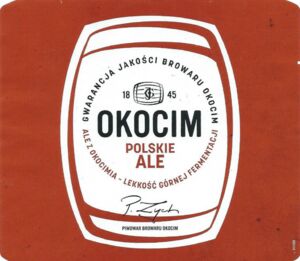 Drink Label: Okocim Polskie ALE (Browar Okocim, PolandCol:PL-BEER-005319