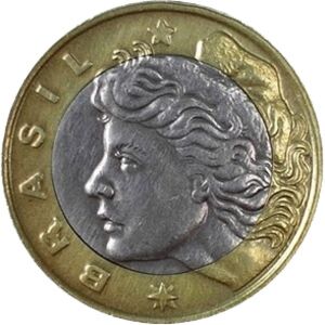 Moneda: 1 Real (Fantasía, Emisiones(Brasil) Col:FF-02379