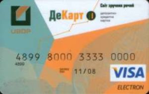 Bank Card: Universal Bank for Development and Partnership Debit Card ...