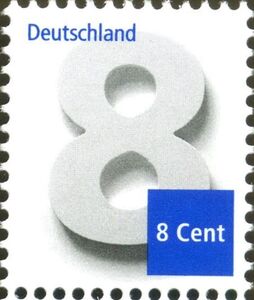 Stamp: Number 8 (Germany, Federal Republic(Additional value) Mi:DE 3188 ...