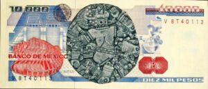 Banknote: 10,000 Pesos (Mexico) (1983-1984 Issue) Wor:P-84d.2