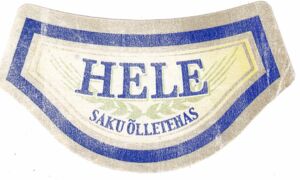 Drink Label: Saku Hele (Saku Õlletehas AS, EstoniaCol:EE-BEER-000551
