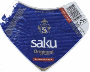 Drink Label: Saku Originaal (Saku Õlletehas AS, EstoniaCol:EE-BEER-000560