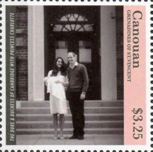 Stamp: Princess Charlotte of Cambridge (Grenadines of St. Vincent ...
