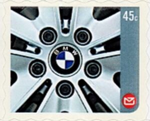 Stamp: BMW Wheel (Personalized & Private Mail Stamps(New Zealand ...
