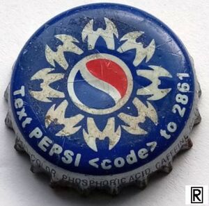 Bottle Cap: Pepsi (Pepsico Co., PhilippinesCol:SO-PH-00038