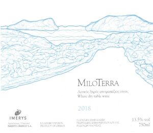 Drink Label: Miloterra (Imerys Greece S.A, GreeceCol:GR-WINE-001571