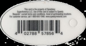 Functional Card: Speedway - Speedy Rewards (Fuel Stations, United ...